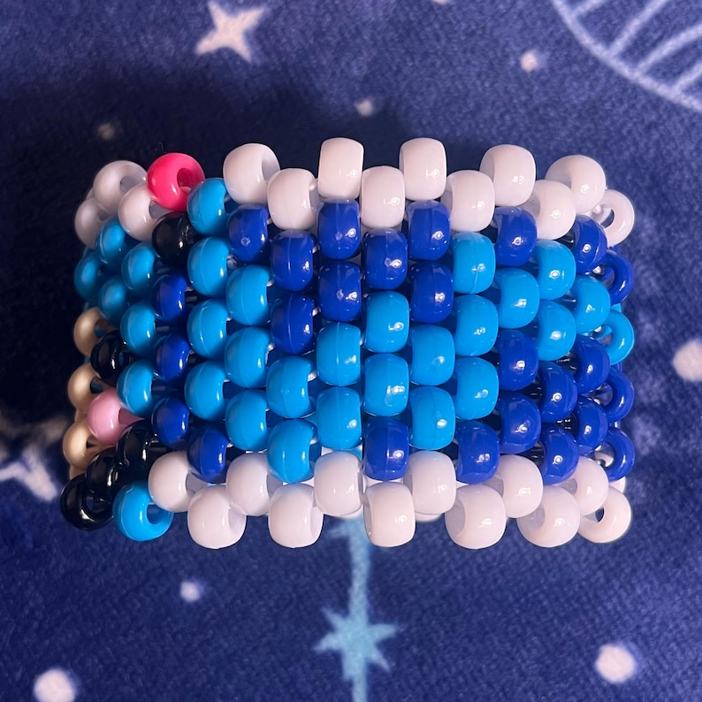 Hatsune Miku Multistitch Kandi Cuff - Etsy