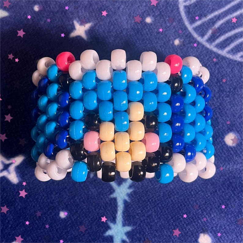 Hatsune Miku Multistitch Kandi Cuff - Etsy