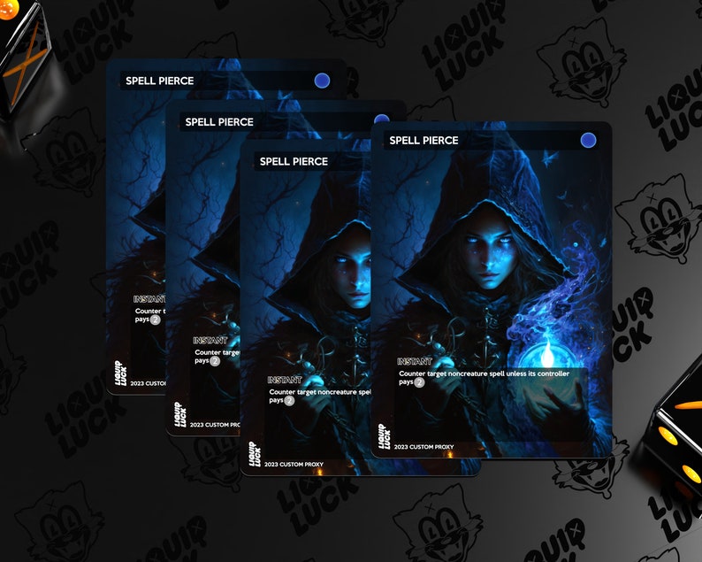 Spell Pierce Full Art Custom Mtg Commander Proxy/playtest - Etsy