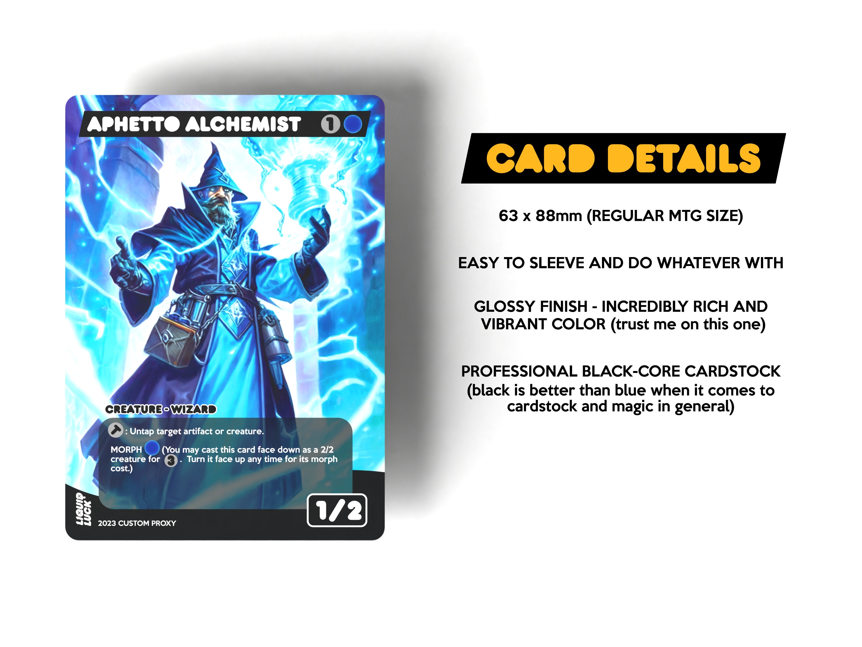 Aphetto Alchemist Full Art Custom MTG Proxy perfect for - Etsy