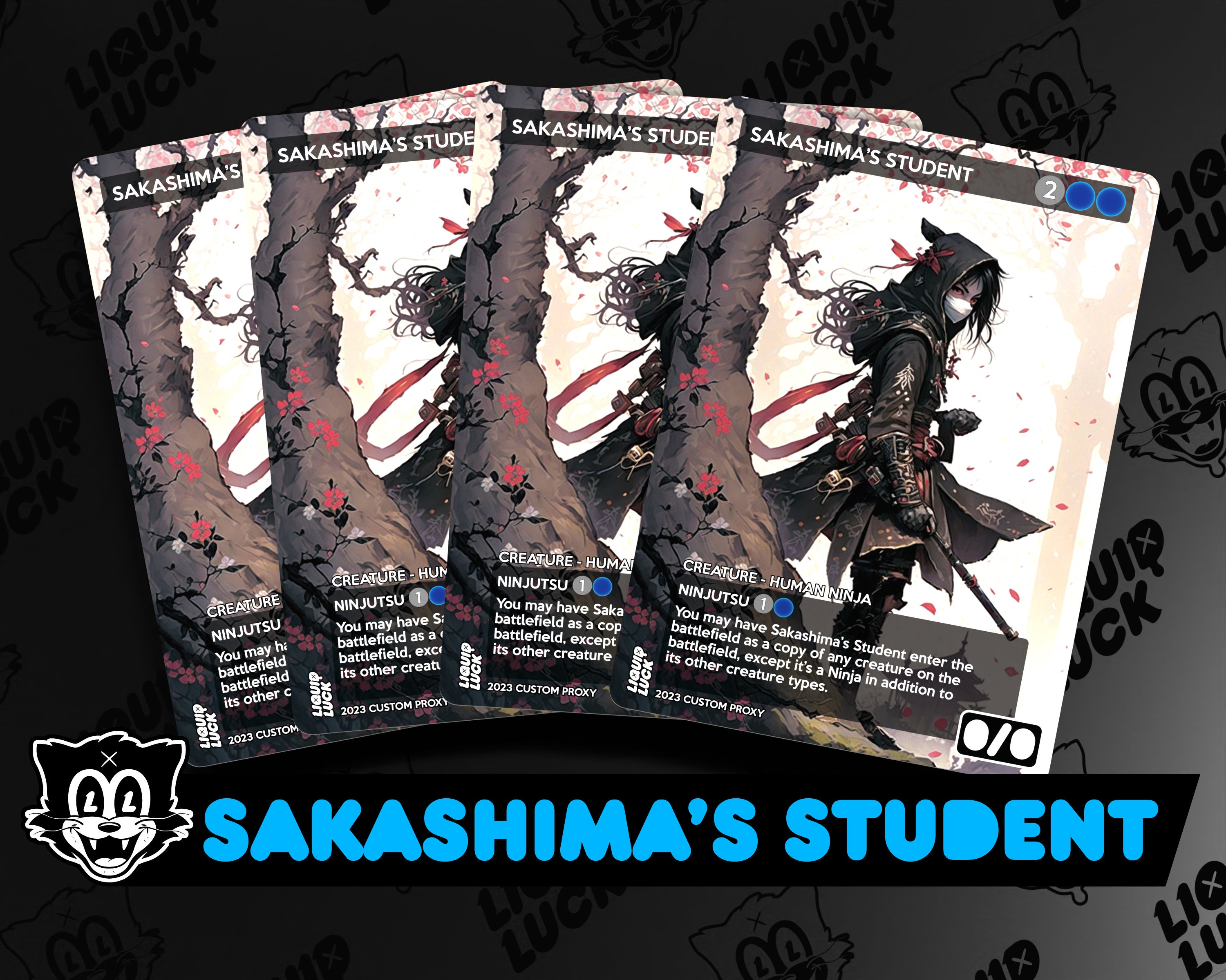 Sakashima's Student MTG Proxy Full Art Custom Commander - Etsy