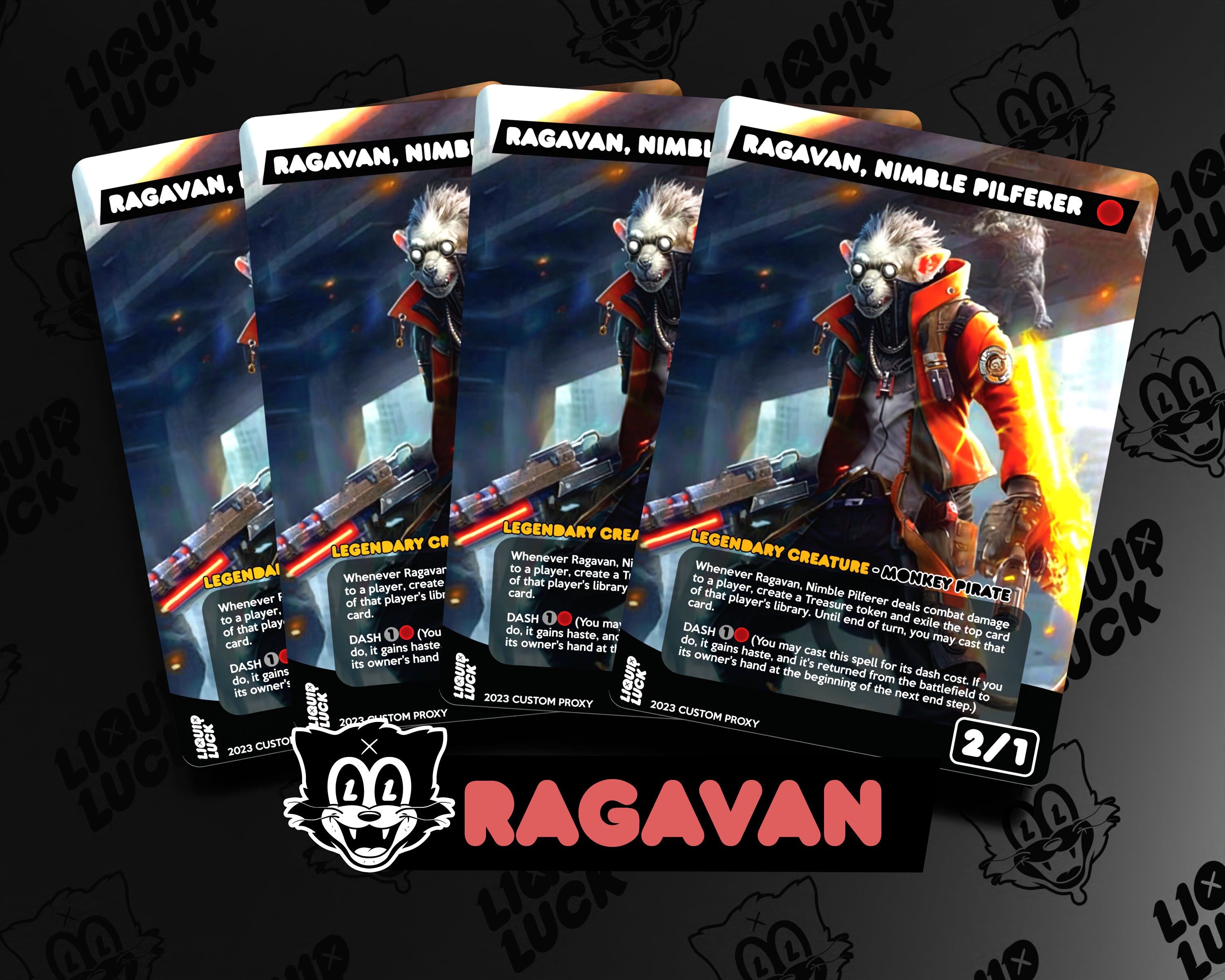 Ragavan Nimble Pilferer MTG Proxy Full Art Custom Mtg - Etsy UK