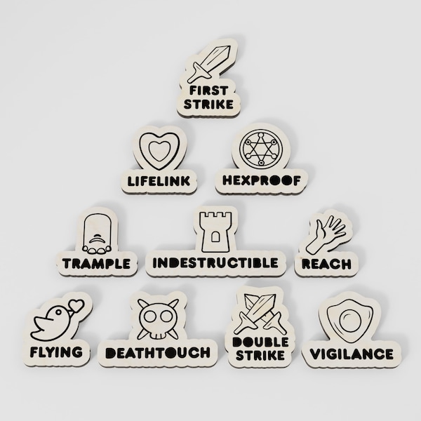 Token Counter Mtg Dice - Etsy