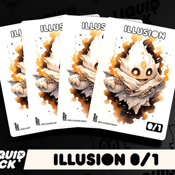 Elemental Token Mtg - Etsy