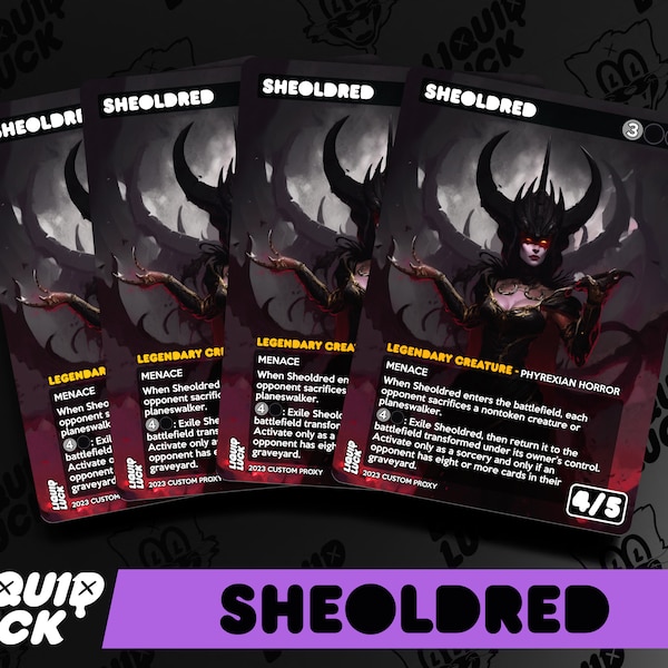 Mtg Sheoldred Proxy - Etsy