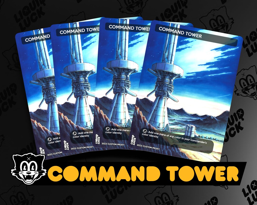 Command Tower Full Art Custom Mtg Commander Proxy - Etsy