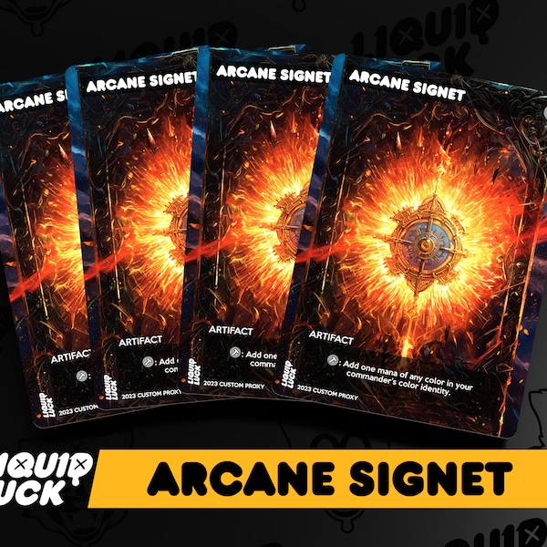 Arcane Signet Proxy - Etsy