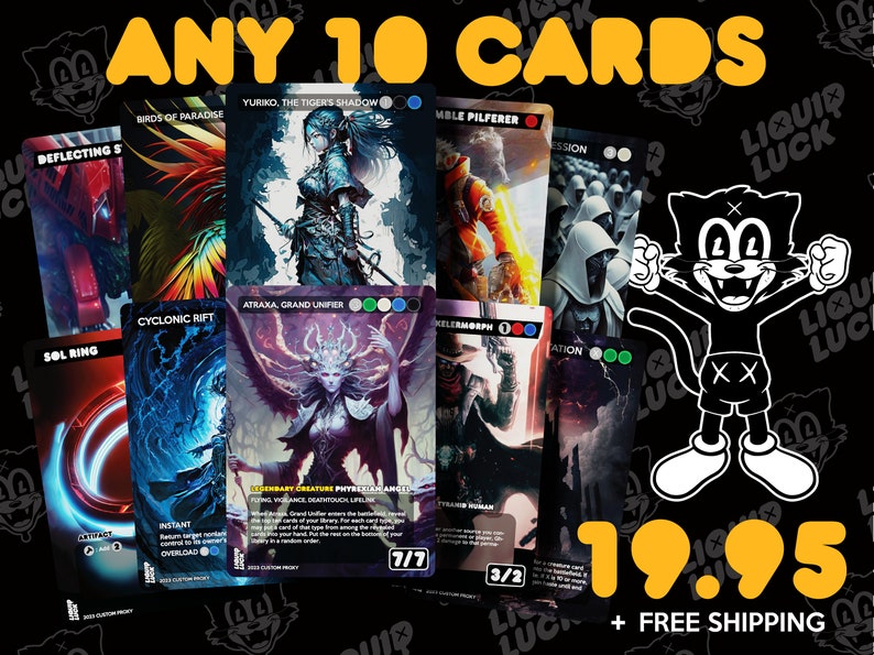 Brain Freeze MTG Proxy Full Art Custom Mtg Commander - Etsy