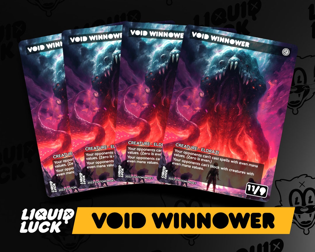 Void Winnower MTG Proxy Vintage Fantasy Art Style Full Art Custom ...