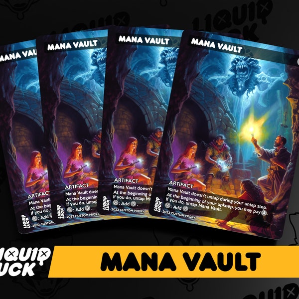 Mtg Mana Rocks Proxy - Etsy