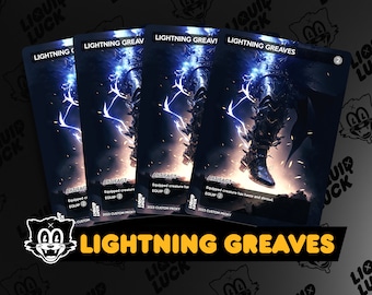 Lighting Greaves MTG Proxy Card - Etsy Australia
