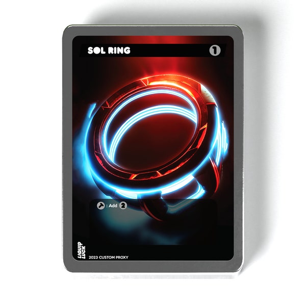 Sol Ring Full Art Mtg - Etsy