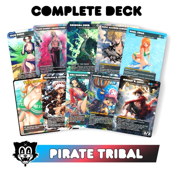 Mtg Proxy Commander Deck One Piece - Etsy