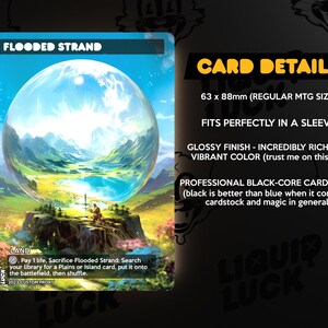 Proxy Fetch Lands Set Fantasy Crystal Ball MTG LOTR Proxy Fetch Lands ...