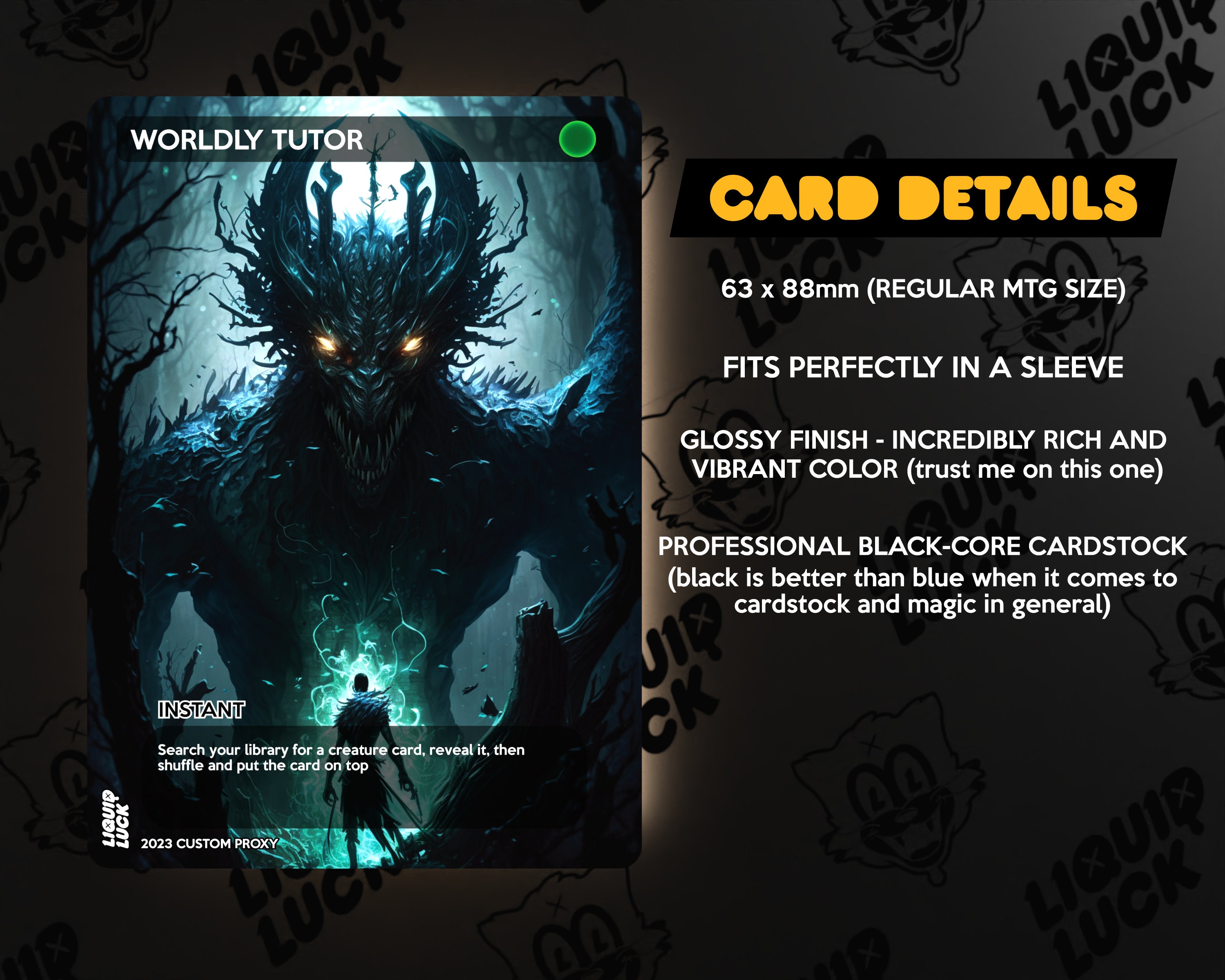 Worldly Tutor MTG Proxy Full Art Custom Commander Cards for - Etsy Worldly Tutor MTG Proxy Full Art Custom Commander Cards for - Etsy