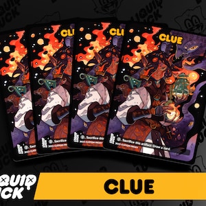 Clue MTG Tokens Full Art Custom Tokens / Commander Cards for EDH/CEDH - Etsy