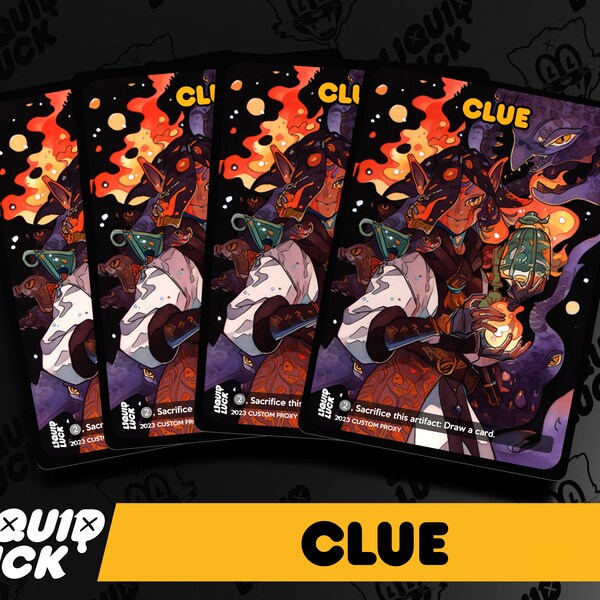 Custom Clue Cards - Etsy
