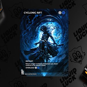Cyclonic Rift MTG Proxy Full Art Custom Mtg Commander Proxy - Etsy