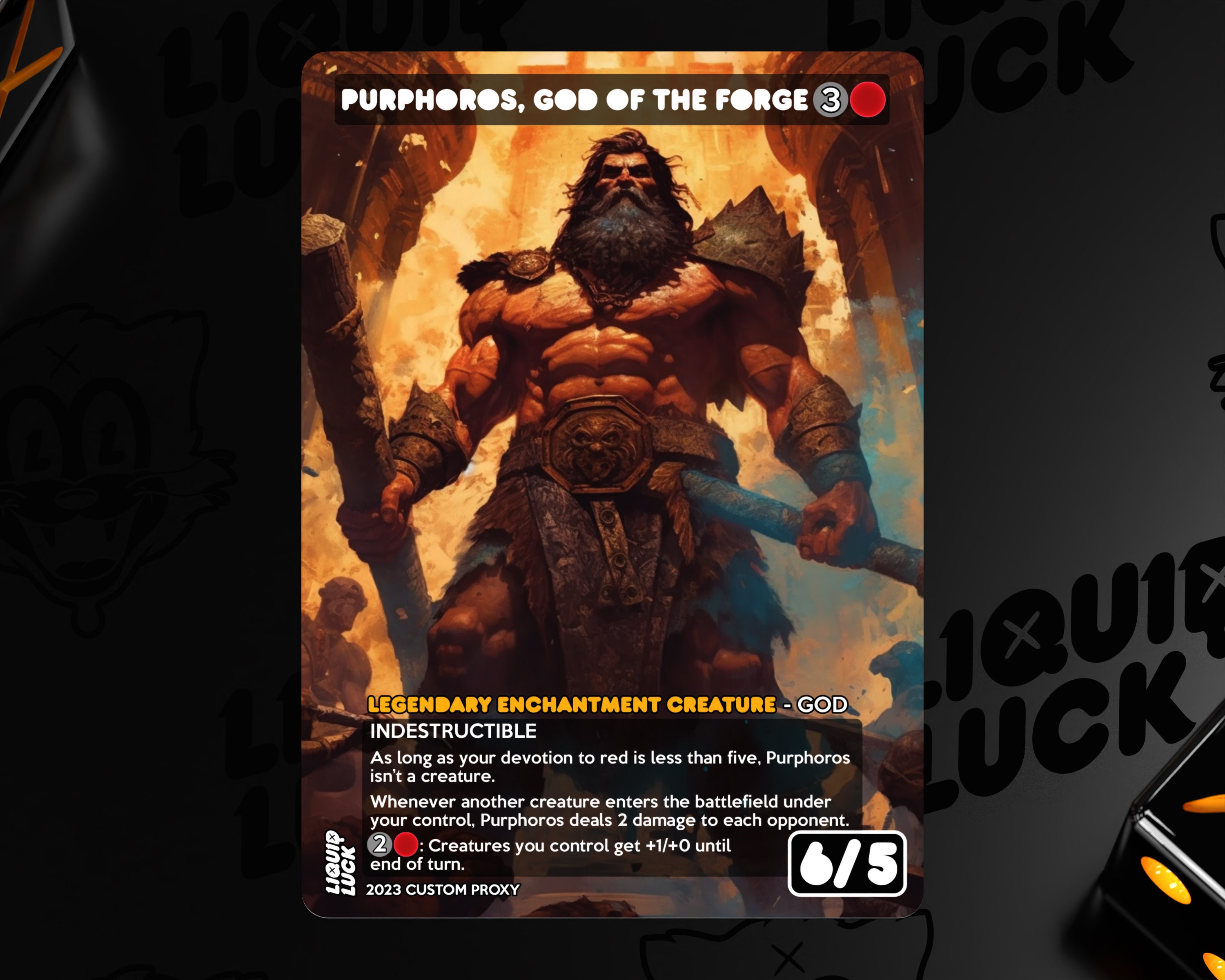Purphoros, God Of The Forge