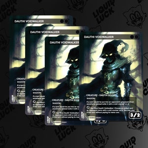 Dauthi Voidwalker MTG Proxy Full Art Custom Commander Cards for EDH ...