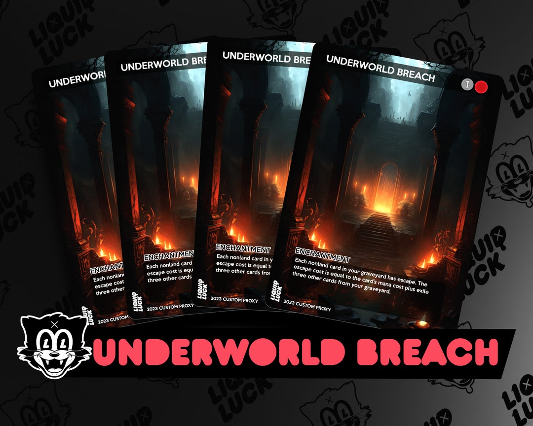 Underworld Breach MTG Proxy Full Art Custom Mtg Commander Proxy - Etsy