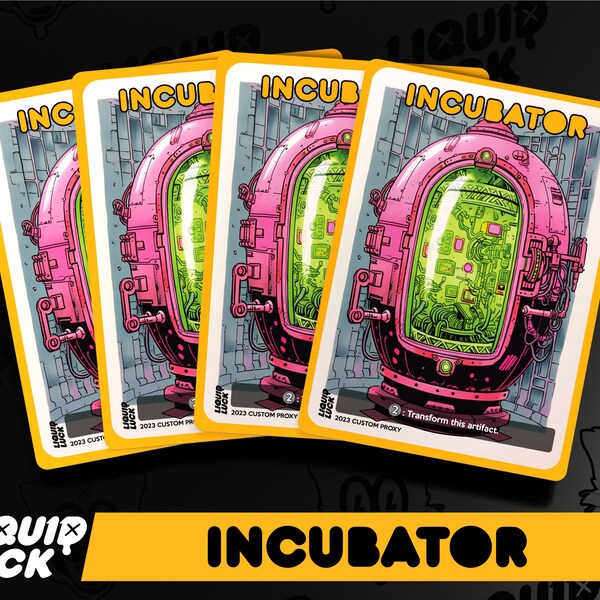 Incubator Token Mtg - Etsy