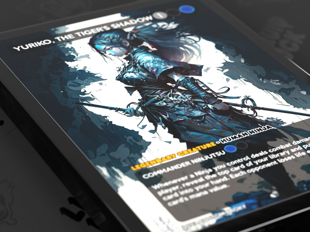 Yuriko, the Tiger's Shadow Proxy Anime Full Art Custom Commander Cards ...