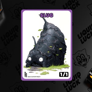 Slug MTG Tokens Toxrill the Corrosive Full Art Custom Tokens ...
