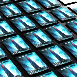 Basalt Monolith MTG Proxy Re-imagined Vintage Fantasy Art Style Custom ...