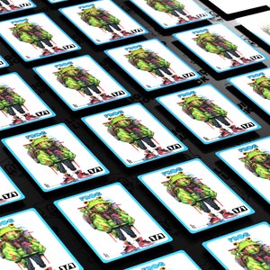 1/1 Blue Frog Creature Token Full Art Custom MTG Tokens / Commander ...