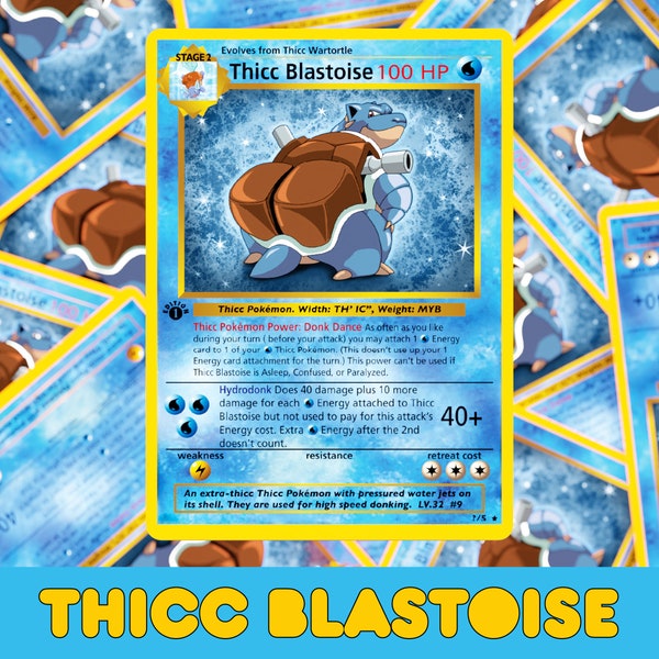 THICC PIKACHU - Etsy