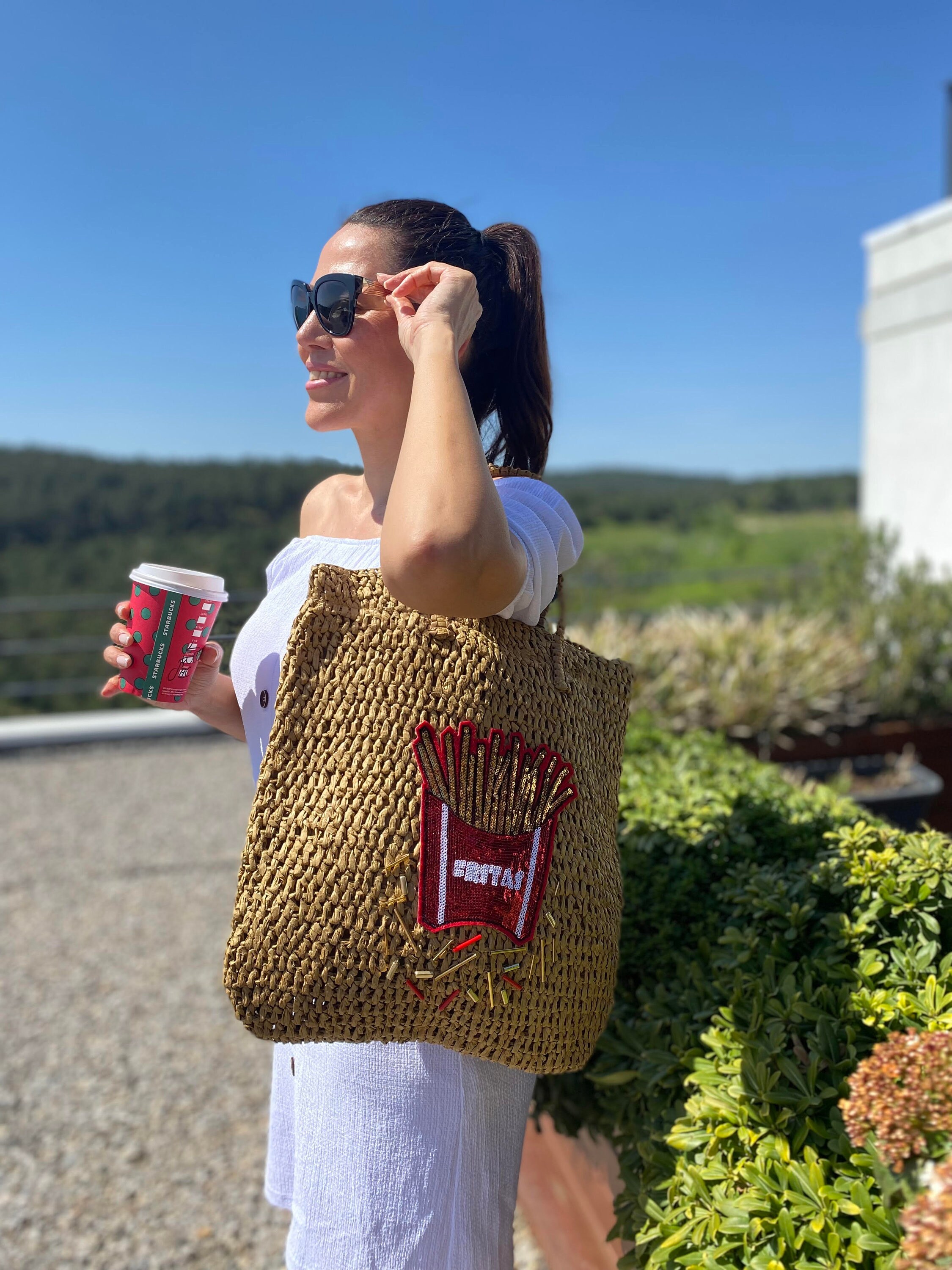 Best Stylish Raffia Bag, Handmade Raffia Bag for Summer, Eco Friendly ...