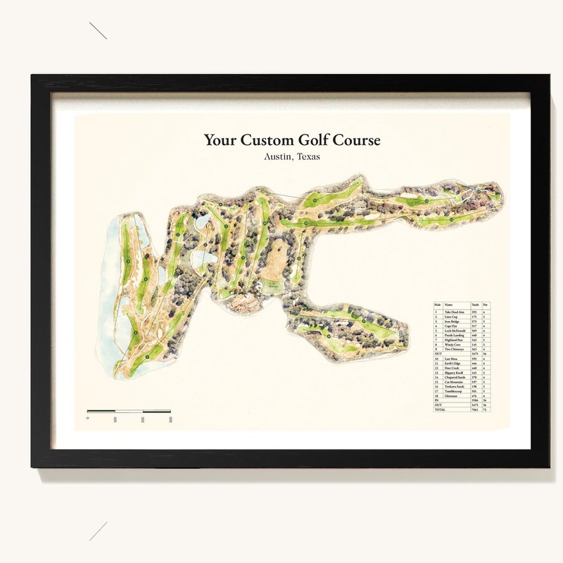 Golf Course Framed Photos - Etsy