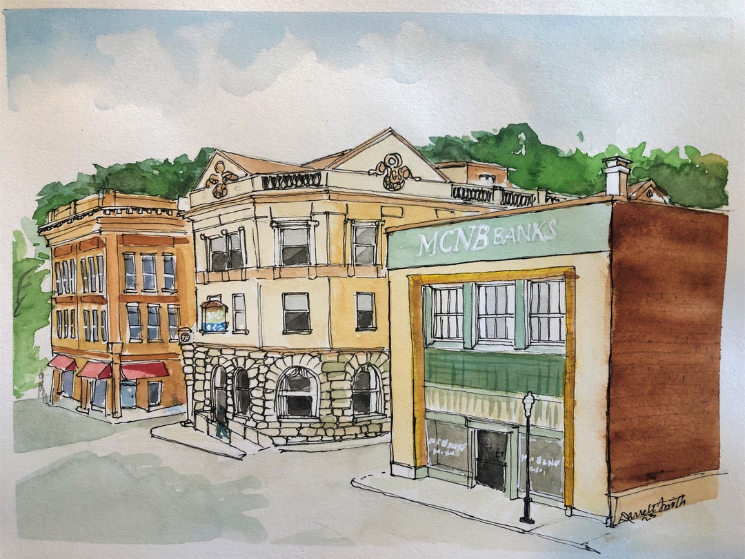 Beautiful Downtown Welch Buildings - Mcdowell County, West Virginia - Etsy
