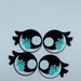 Whale Octo Fish Felt Eyes - Etsy