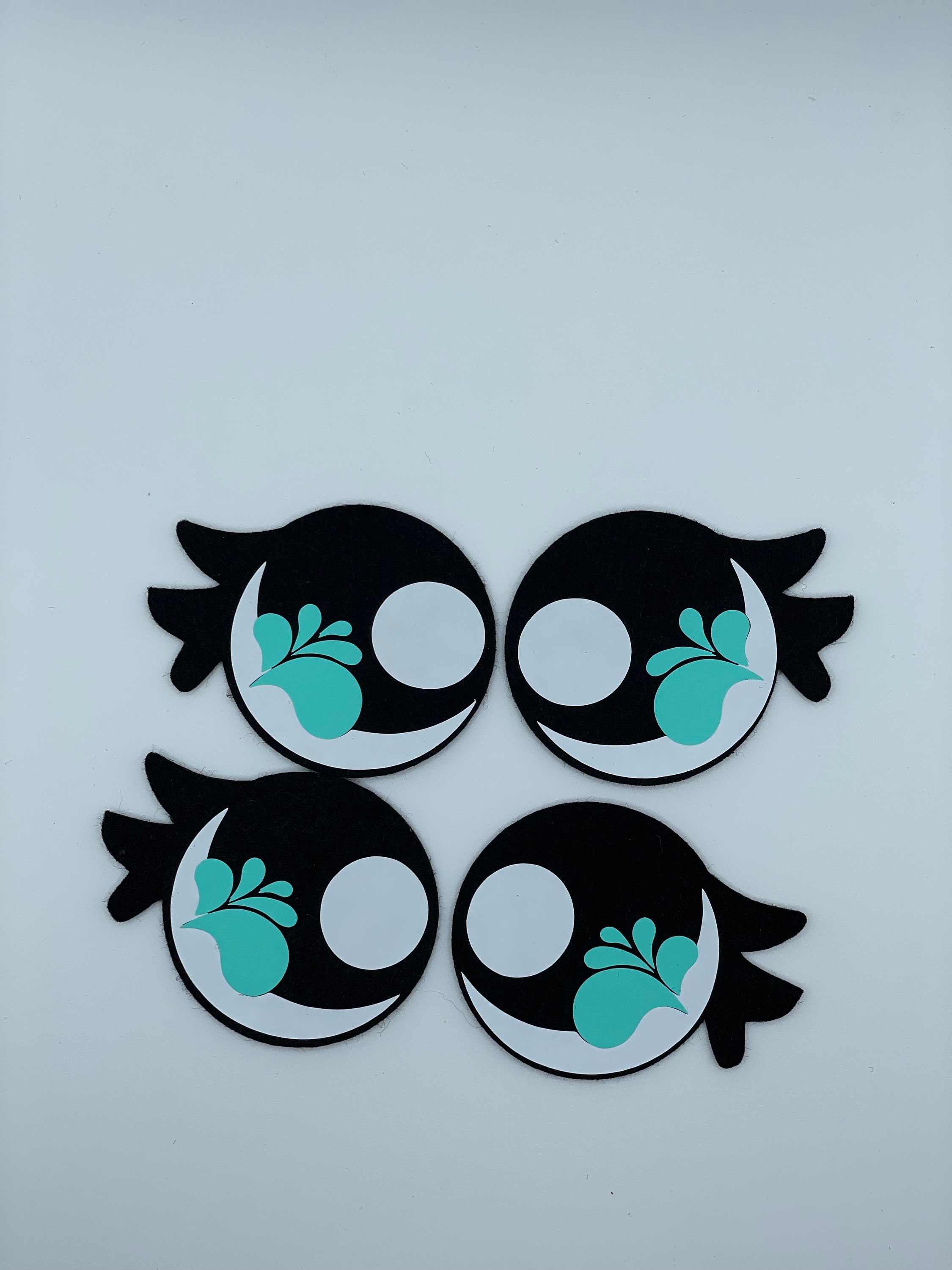 Whale Octo Fish Felt Eyes - Etsy