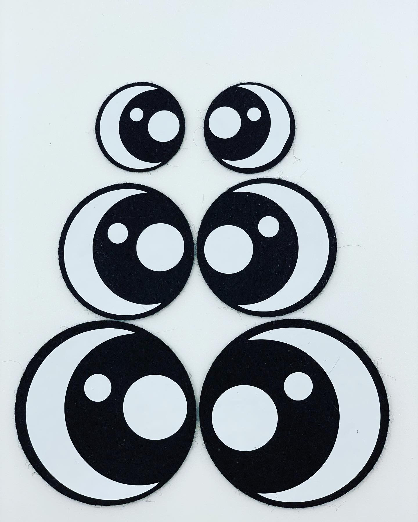 Basic Felt Eyes for Crochet Amigurumi - Etsy