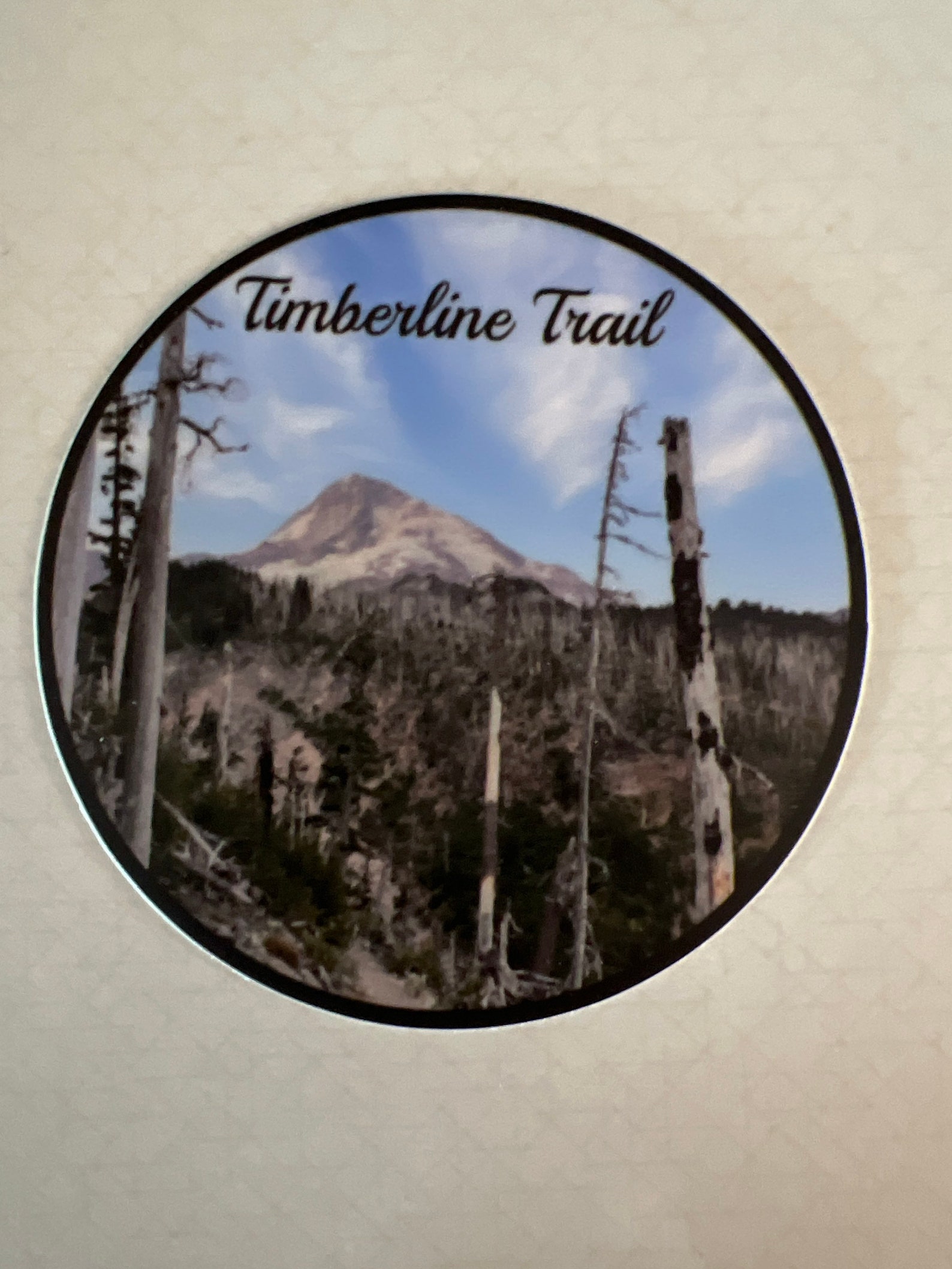 Timberline Trail Sticker - Etsy