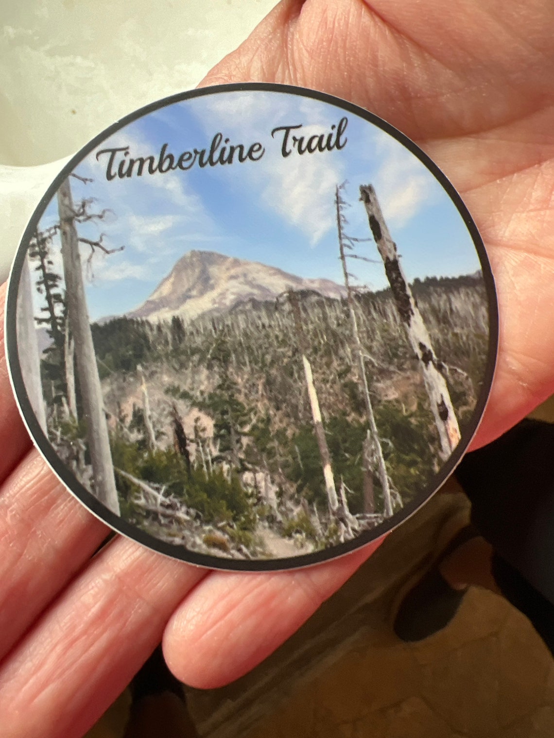 Timberline Trail Sticker - Etsy