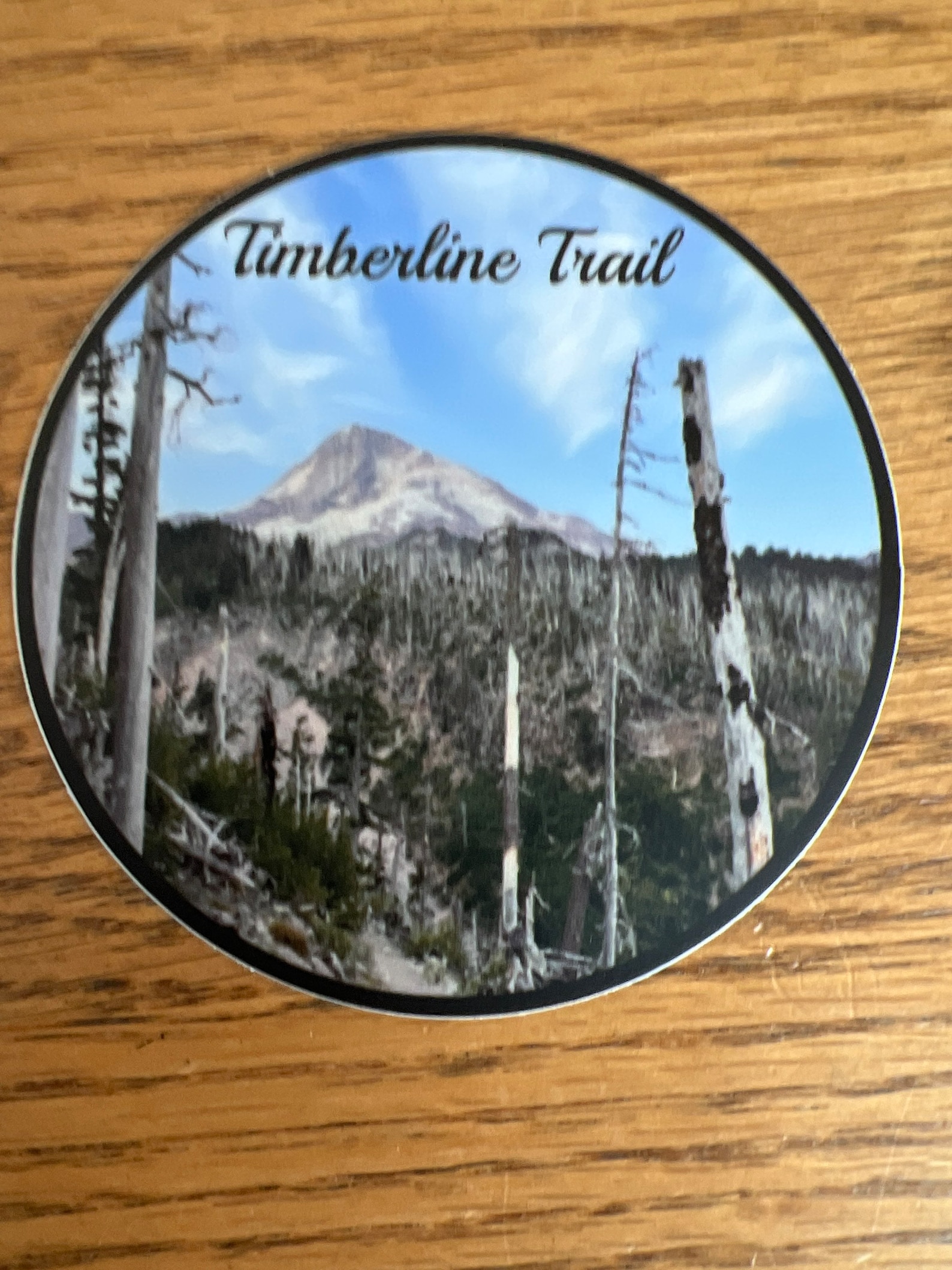 Timberline Trail Sticker - Etsy
