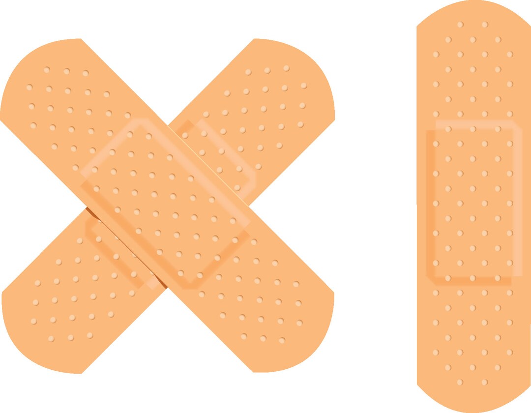 Band Aid Svg, Png, Ai and Dxf Files for Commercial & Personal Use SVG ...