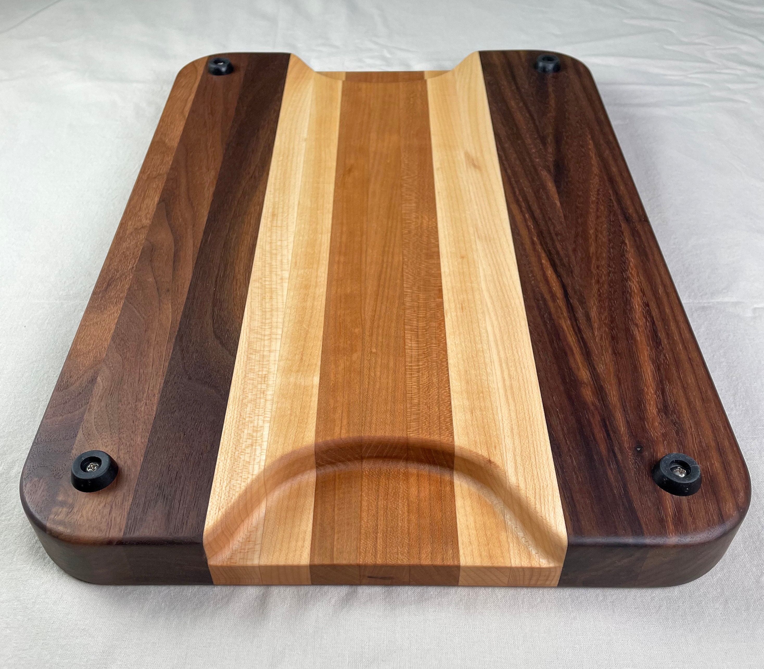 Cutting Board With Flower Inlay Cutting Board Wood Cutting Board ...