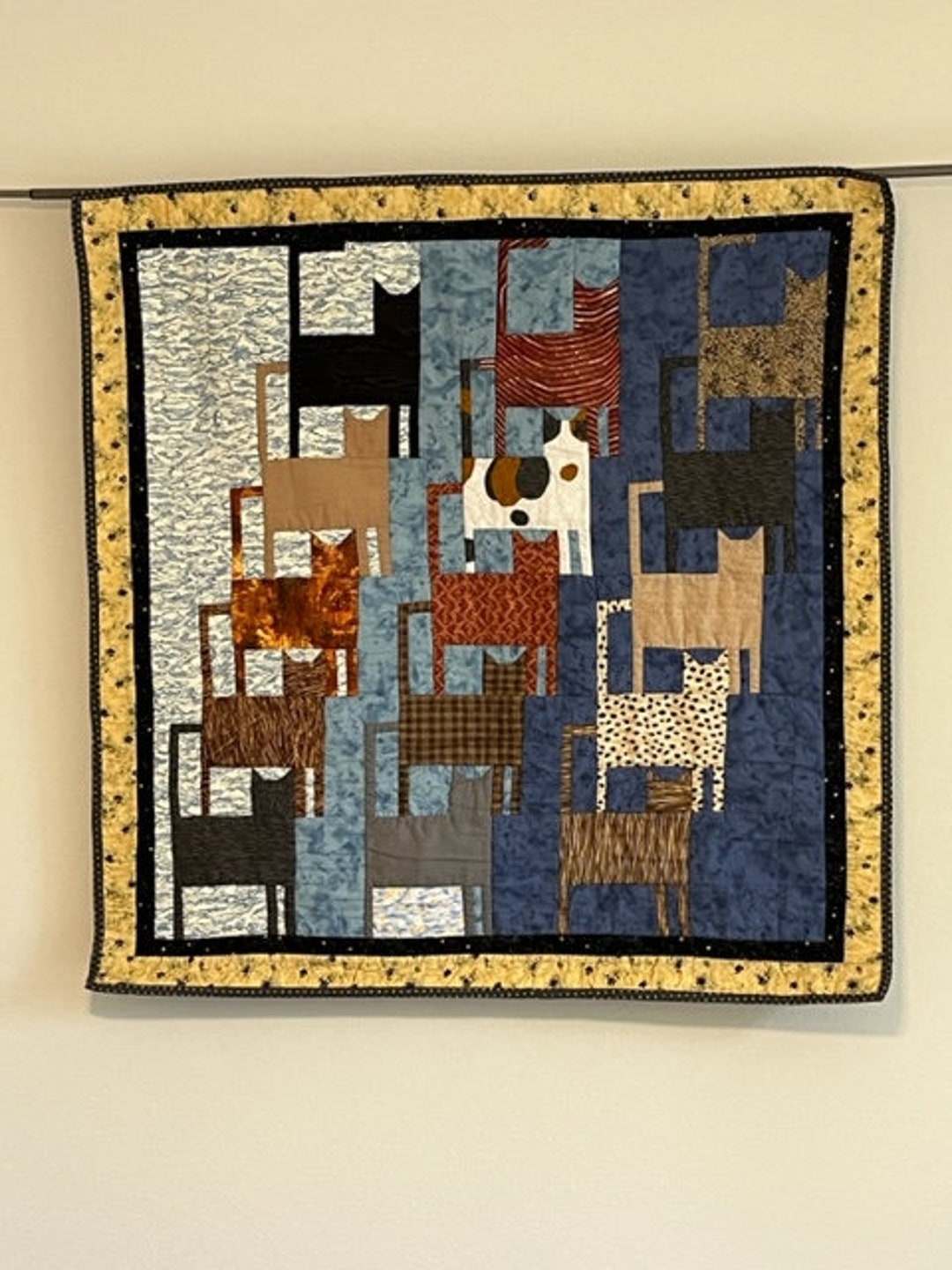 Callie's Friends Art Quilt - Etsy