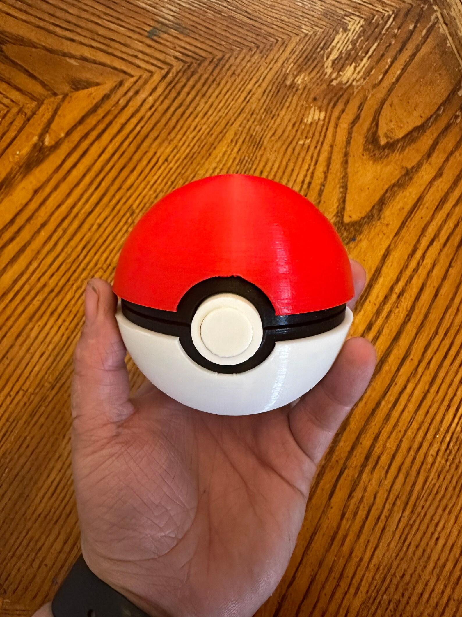 Pokeball Fan Art With Optional Storage Nintendo Switch Cartridge/ Micro ...