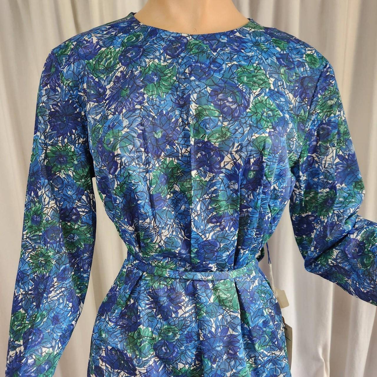 60s NWT Carol Brent Floral Dress - Etsy