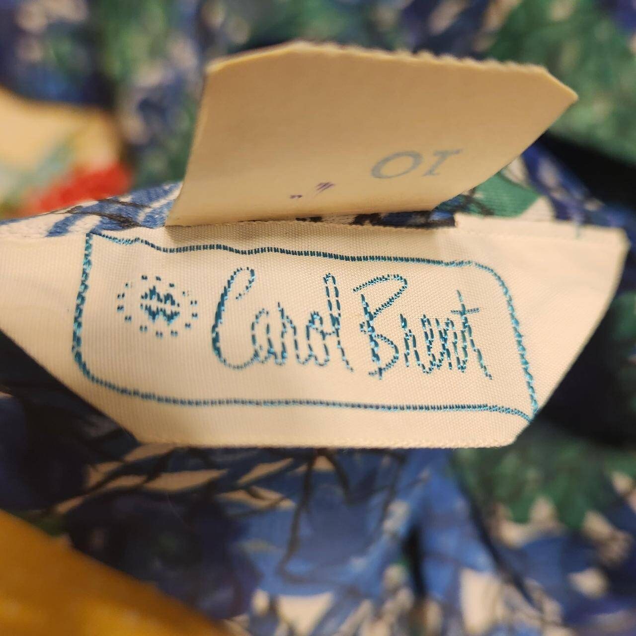 60s NWT Carol Brent Floral Dress - Etsy