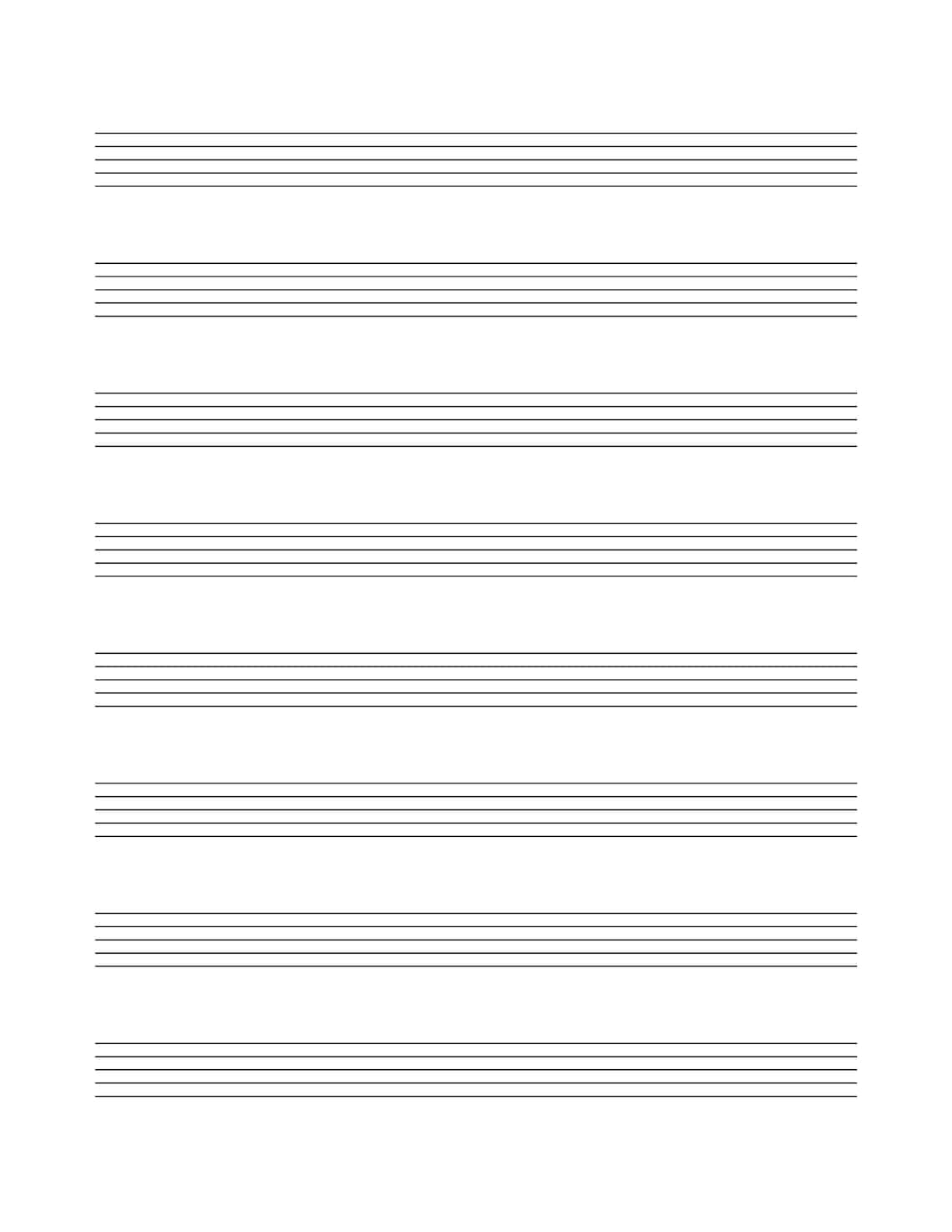 Printable Blank Guitar Tab BUNDLE Digital Download Sheet Music - Etsy