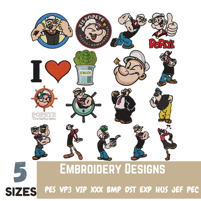 Popeye - Etsy