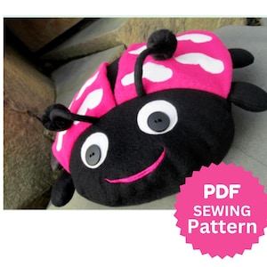 Ladybug Sewing Pattern Stuffed Animal Pattern Sewing Pattern Ladybug PDF Pattern Soft Toy PDF ...