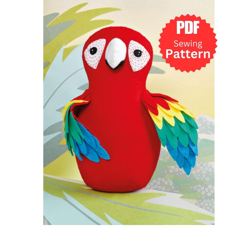 Parrot Pattern - Etsy